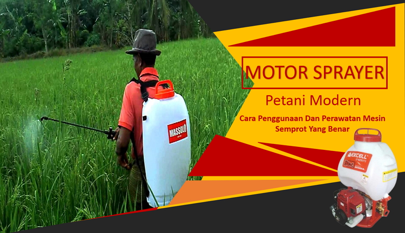 Begini Cara Menggunakan Mesin Semprot Pertanian Yang Benar