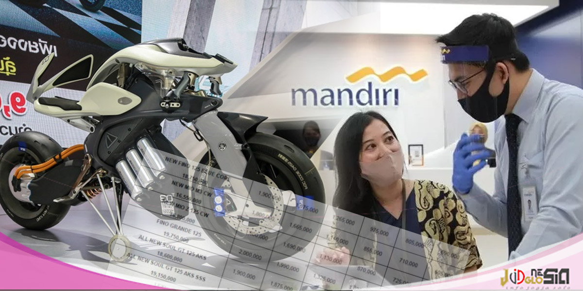 Tabel Kredit Motor Bank Mandiri Dan Syarat Pengajuan | JogloNesia